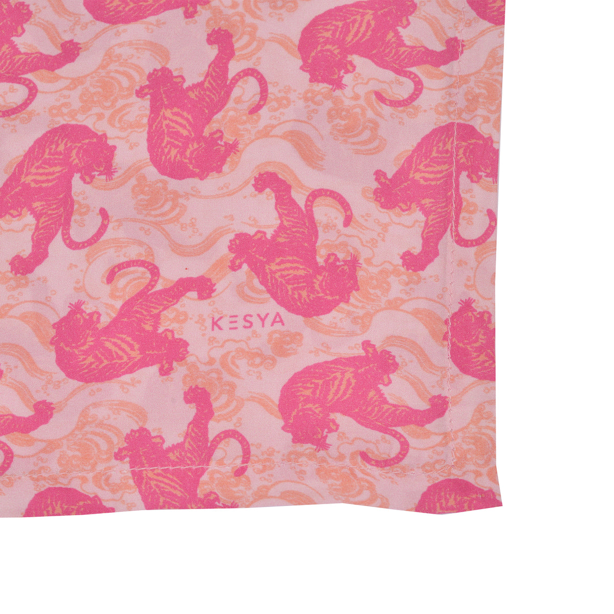 Pink Tiger Pocket Square – KESYA JAIPUR